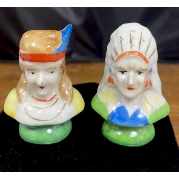 Unknown | Kitchen | Vintage Native American Traditional Salt And Pepper ...